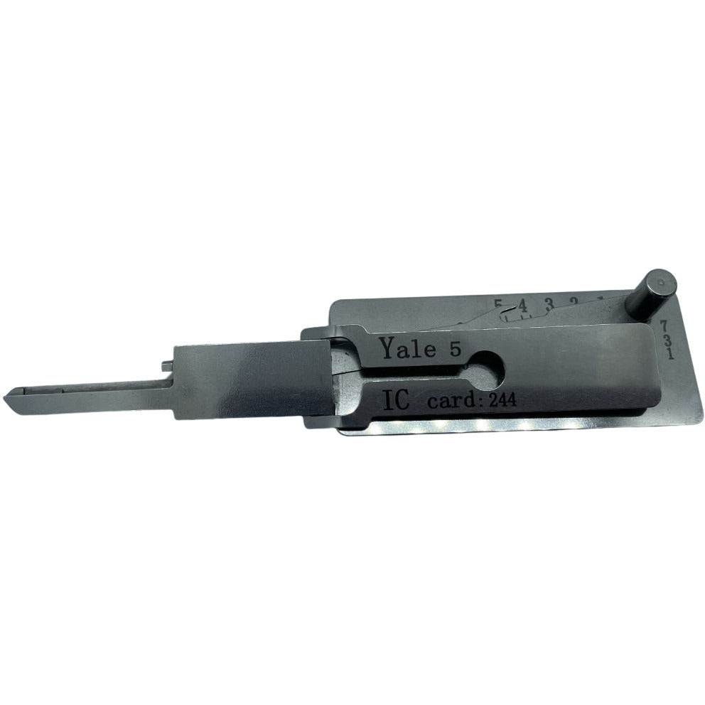 Residential Pick and Decoder 2in1 Yale 5 (Silver) — Access Fobs