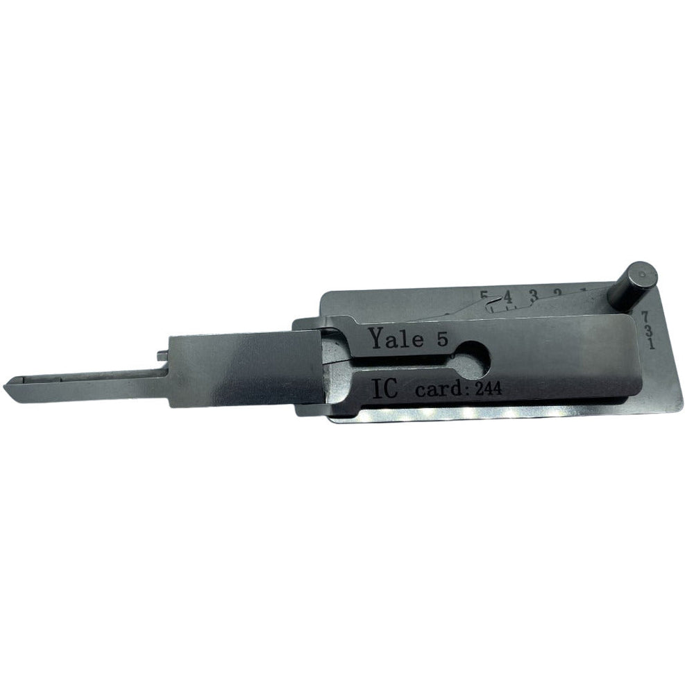 Residential Pick and Decoder 2in1 Yale 5 (Silver) — Access Fobs